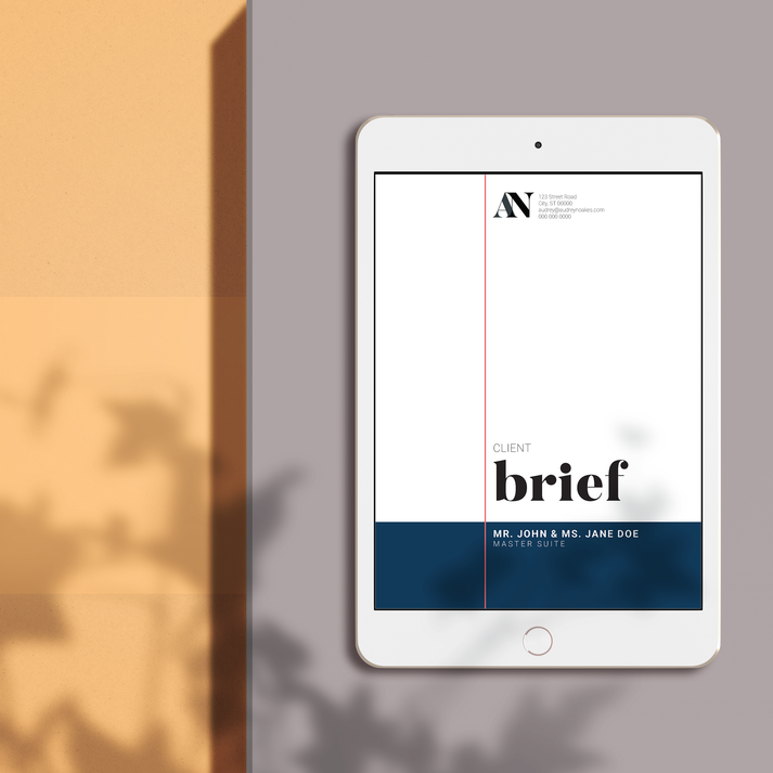 Client Brief Template – Audrey Noakes Shop