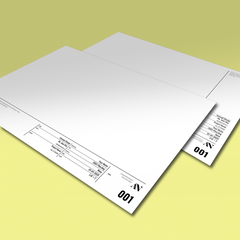 Contemporary Title Block Templates - A2 / A3 / A4 + 8.5x11 / 11x17 / 1 ...